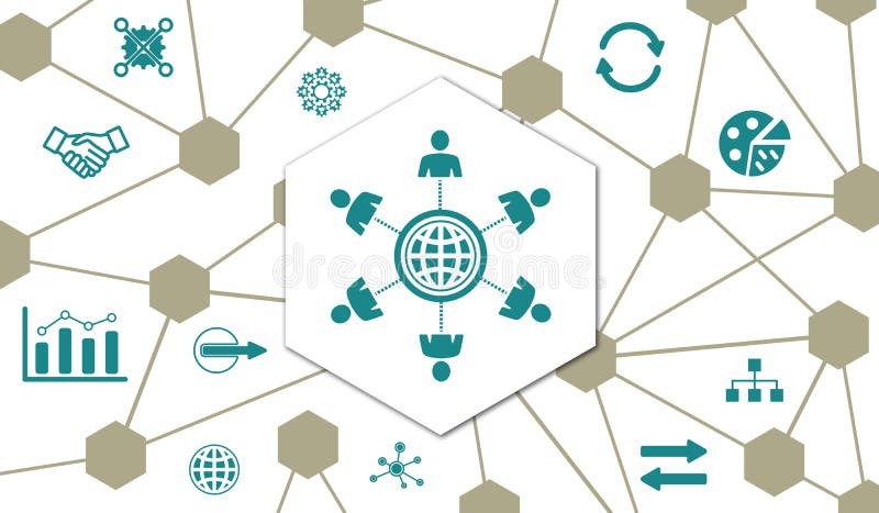 Concept of bpo stock illustration. Illustration of management - 225400454