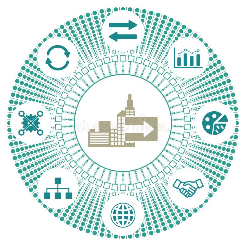 Concept of bpo stock illustration. Illustration of development - 233506337