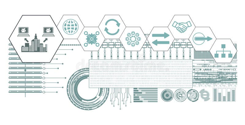 Concept of bpo stock illustration. Illustration of industry - 310193905