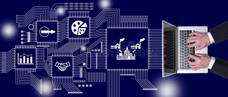 Concept of bpo stock image. Image of industry, employee - 256046353