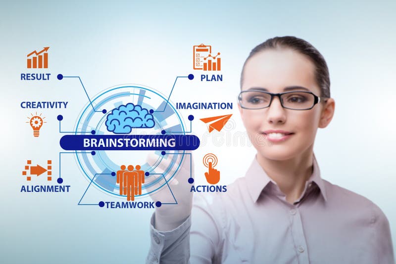 Concept of Brainstorming As a Solution Tool Stock Photo - Image of creative, planning: 268258052