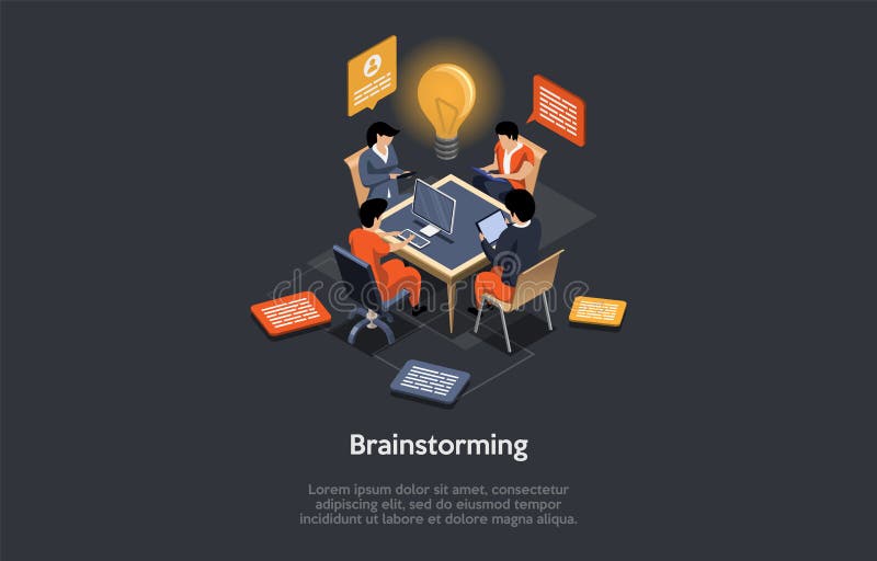 Concept of Brainstorming, Effective Meeting Discussion and Creative ...