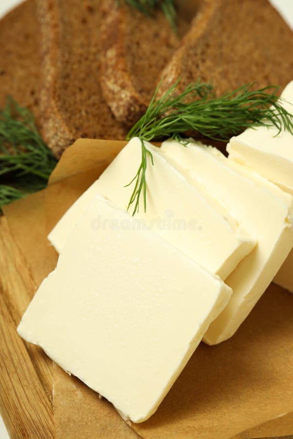 Concept of Breakfast, Eat Food with Butter Stock Photo - Image of ...