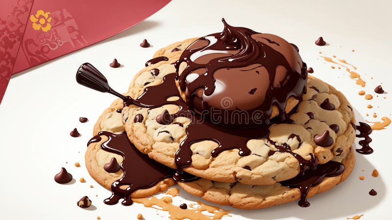 Brushing on Sweetness a Vector Art Celebration of National Chocolate ...