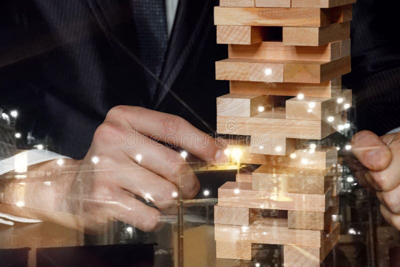 Concept of Building and Creating a Business Stock Image - Image of ...