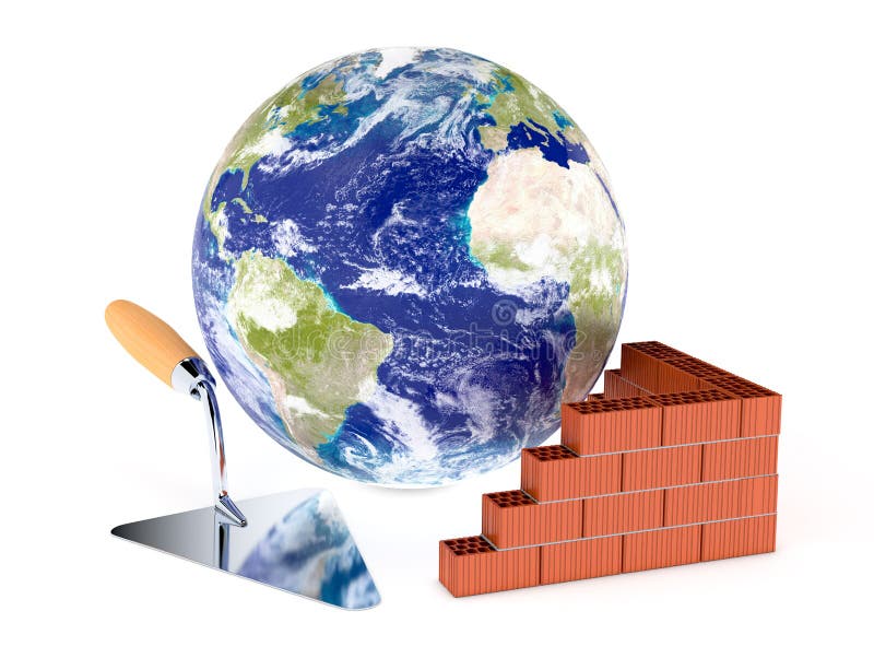 Concept of Building, Elements of this Image Furnished by NASA Stock ...