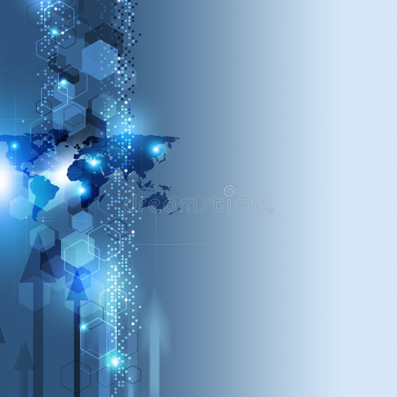 Concept Business Development Background Stock Illustration ...