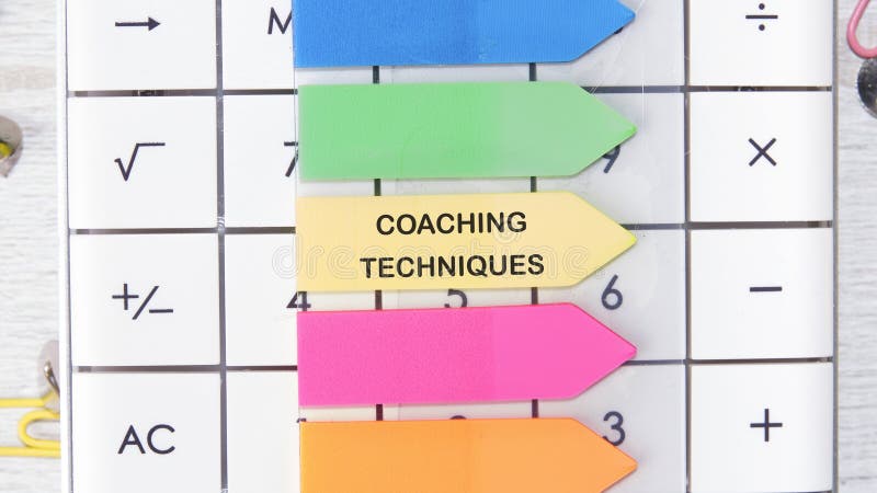 Coaching Techniques Concept Label Stock Photos - Free & Royalty-Free ...