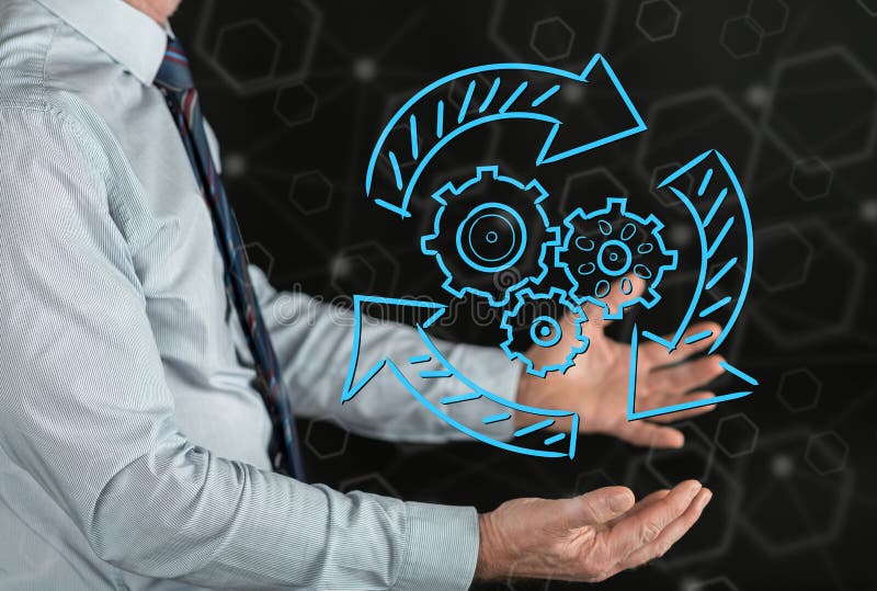 Concept of Business Dynamic Stock Image - Image of system, innovation ...