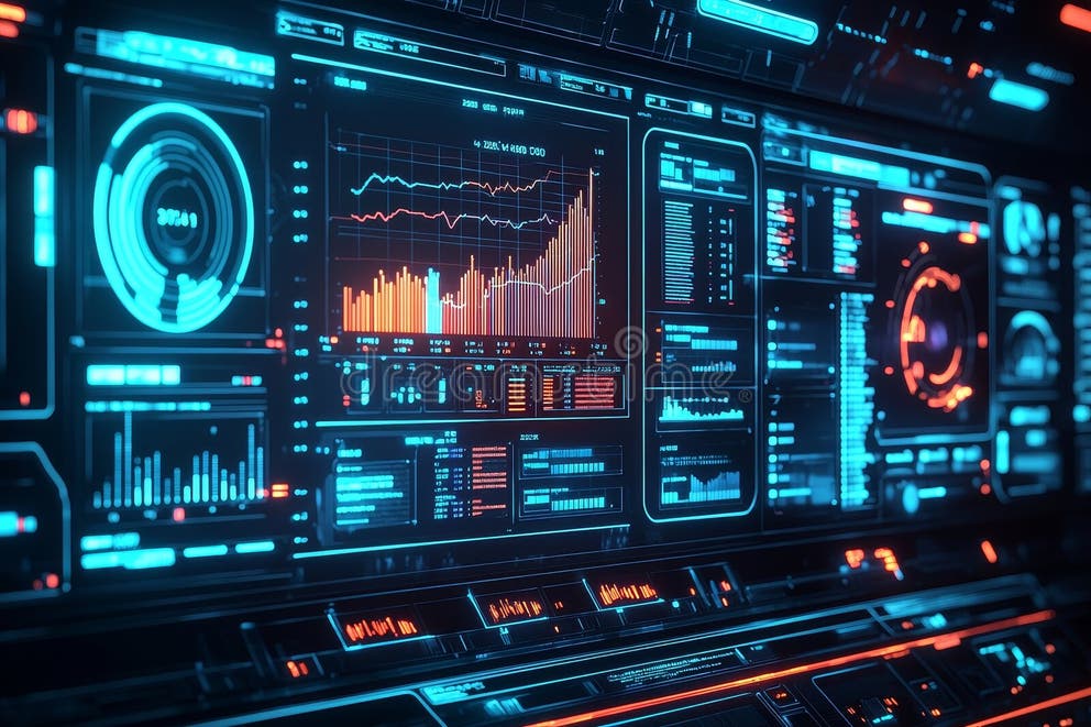 The Concept of Business Graphs and Charts. Visualizations of Data and Financial Analysis for ...