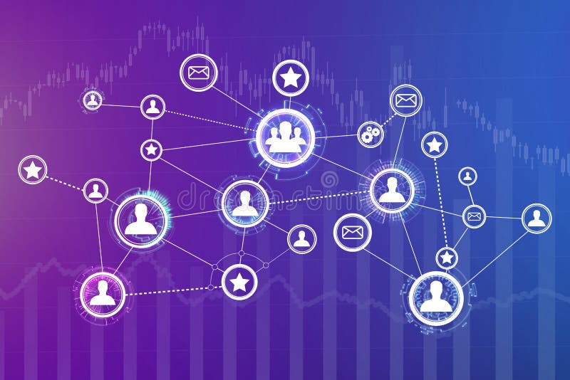 Concept of Business International Network Interface - Technology Stock ...