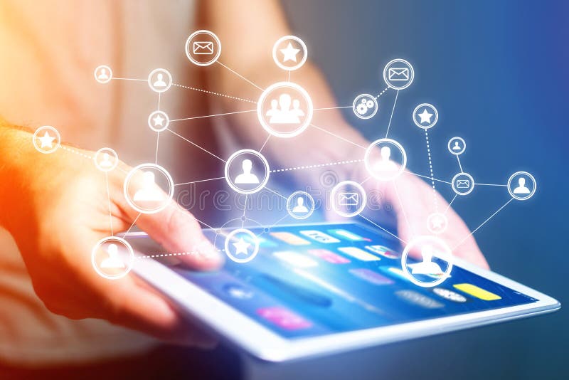 Concept of Business International Network Interface - Technology Stock ...