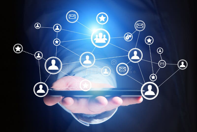 Concept of Business International Network Interface - Technology Stock ...