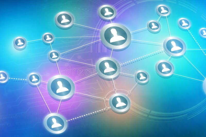 Concept of Business International Network Interface - Technology Stock ...