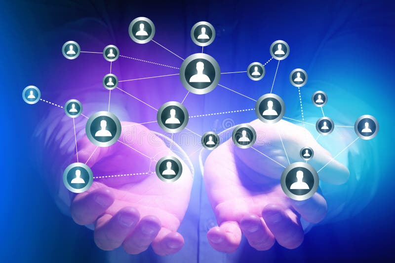 Concept of Business International Network Interface - Technology Stock ...