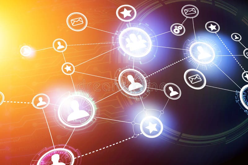 International network stock illustration. Illustration of global - 26015184