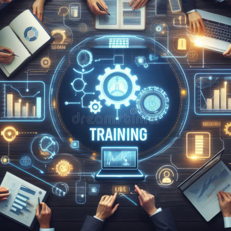 Concept Business Internet Training Technology Background Stock ...