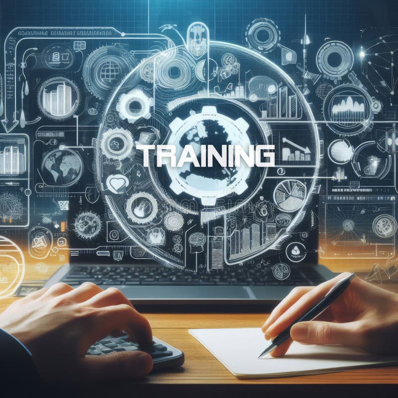 Concept Business Internet Training Technology Background Stock ...