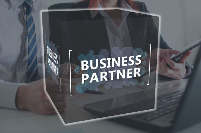 Concept of Business Partner Stock Illustration - Illustration of ...