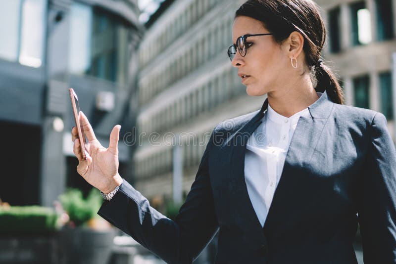 Concept of Business People and Communication Stock Image - Image of ...