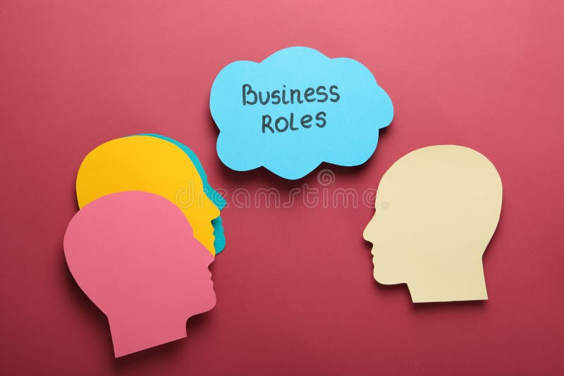 Concept of Business Roles and Responsibilities, Business Concept Stock ...