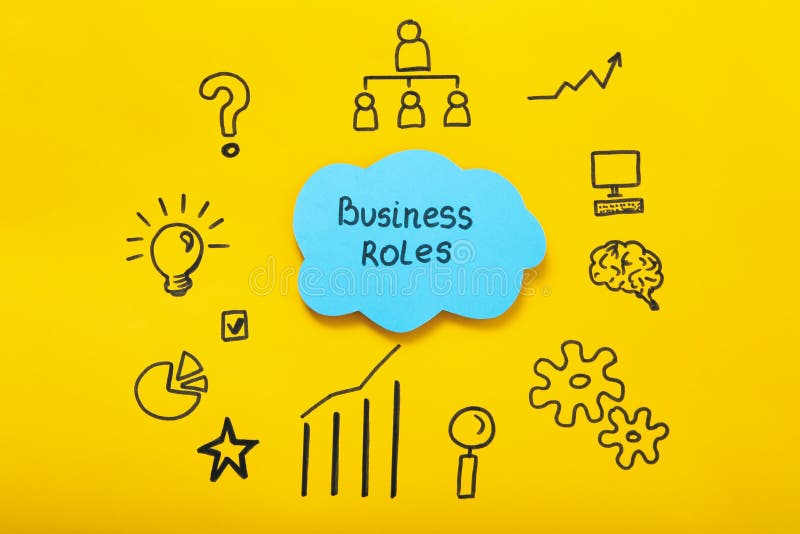 Concept of Business Roles and Responsibilities, Business Concept Stock ...