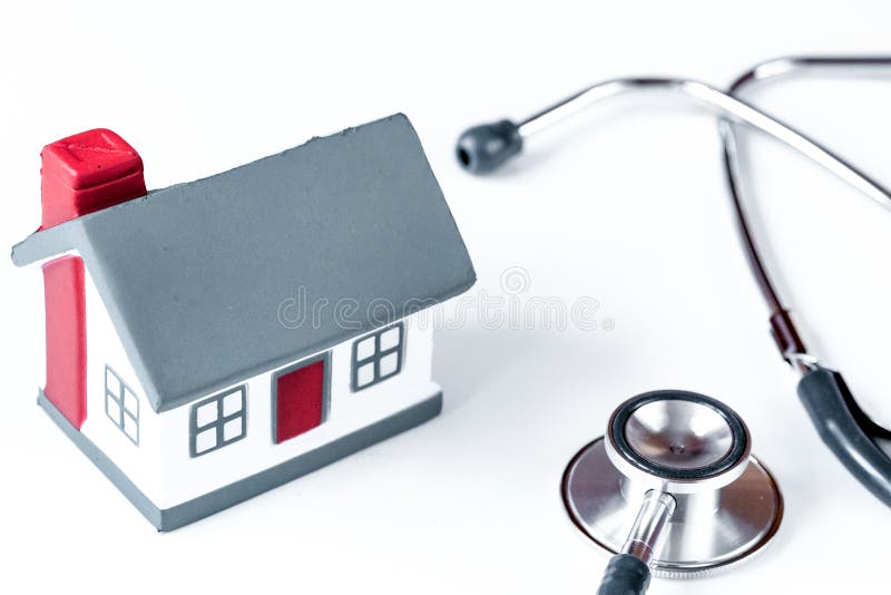 Concept Calling Doctor To Home Check Up Stock Photo - Image of doctor ...