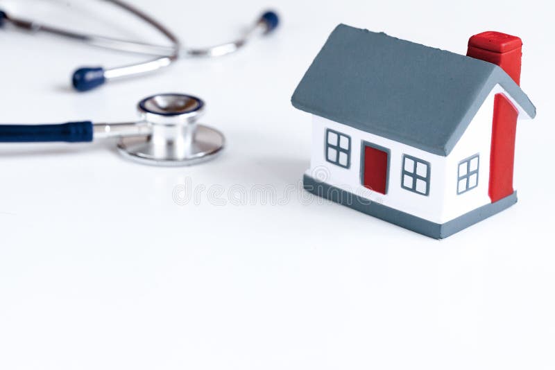 Concept Calling Doctor To Home Check Up Stock Image - Image of ...
