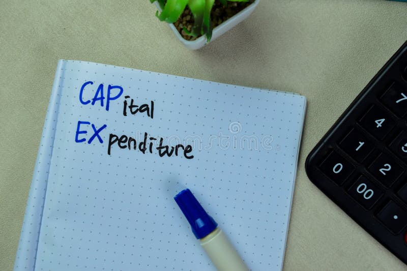 Capital Expenditure CAPEX is Shown Using the Text Stock Image - Image ...