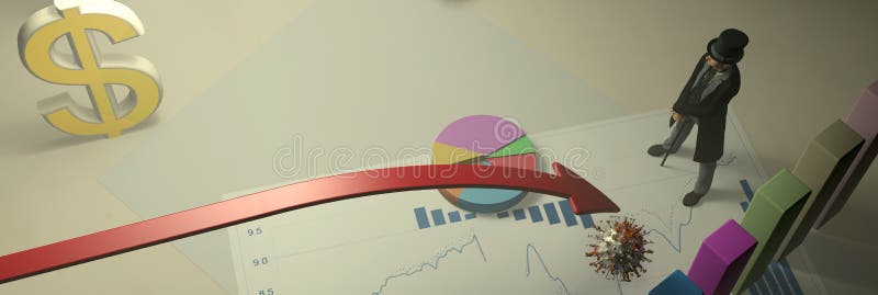 Concept Capitalism and Globalization Stock Illustration - Illustration ...