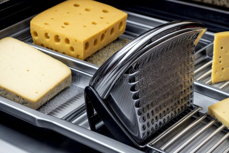 A Captivating Close Up of a Realistic Cheese Grater.AI Generated Stock ...