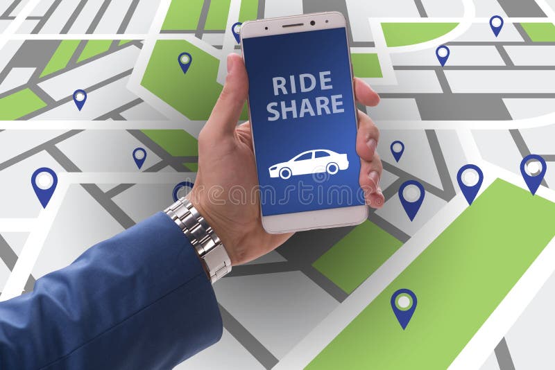 The Concept of Car Ordering Online Stock Photo - Image of business ...