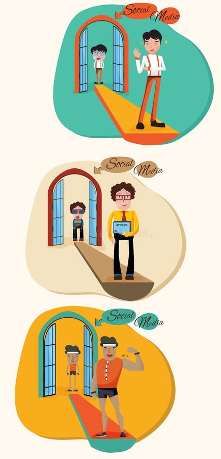 Social World Cartoon Stock Illustrations – 11,711 Social World Cartoon ...