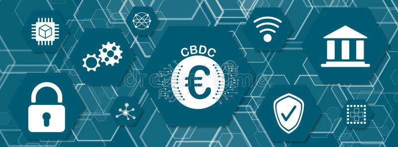 Concept of cbdc stock illustration. Illustration of exchange - 254989635