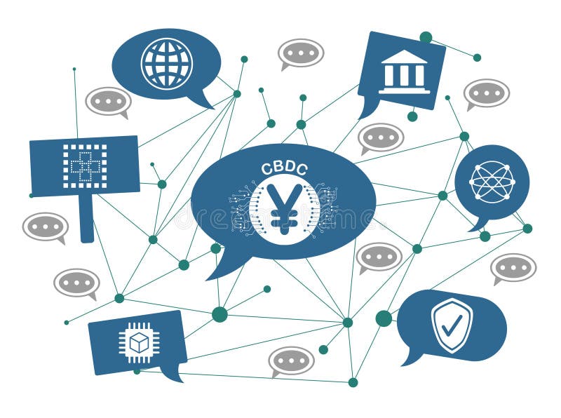Concept of cbdc stock illustration. Illustration of tech - 234230404
