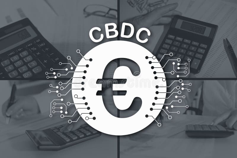 Concept of cbdc stock image. Image of network, digital - 219668927