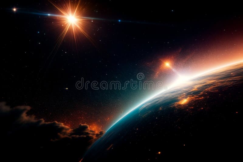 Celestial Splendor a Captivating Glimpse into the Cosmos.AI Generated ...