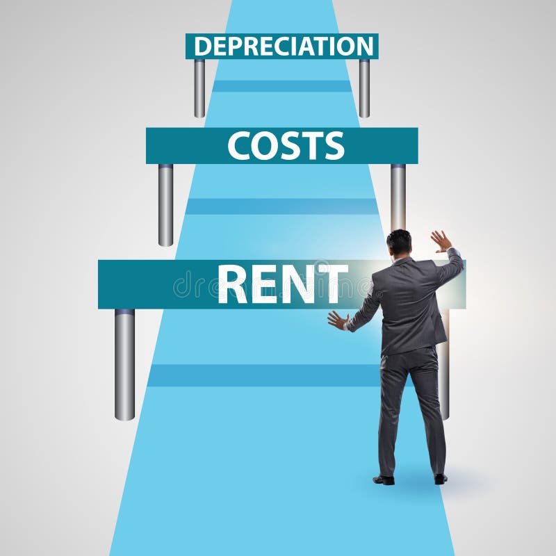 Concept of Challenge of Running the Business Stock Image - Image of ...