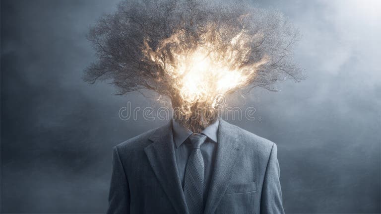 Concept of Change through Mindset Evolution and Self Discovery Stock ...