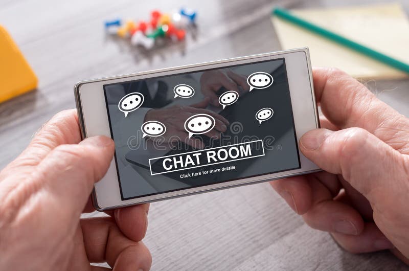 Concept of chat room stock image. Image of bubbles, digital - 190865271