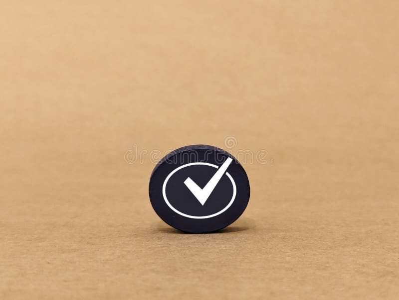 The Concept of a Check Mark or Checklist Stock Illustration ...
