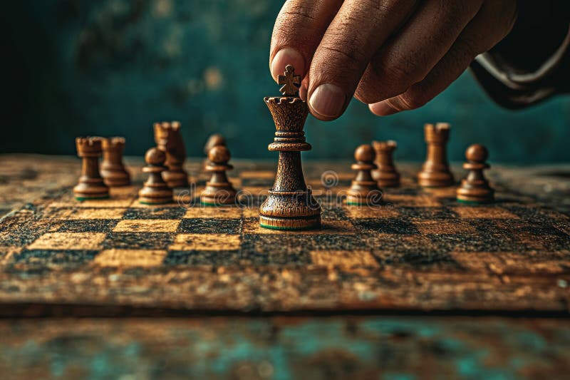 The Concept of a Chess Game on a Chessboard Represents a Competitive ...