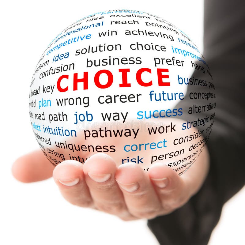 Concept of choice stock photo. Image of opportunity, possibility - 41371058