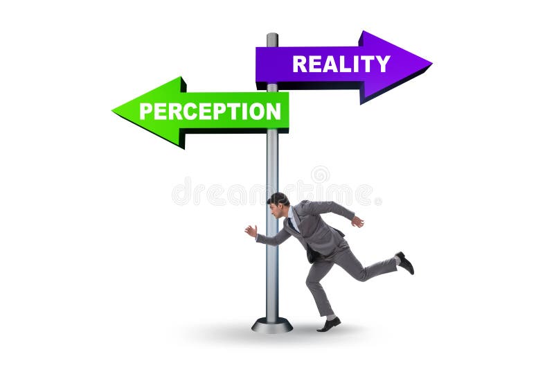 Perception Vs Reality Stock Illustrations – 79 Perception Vs Reality ...