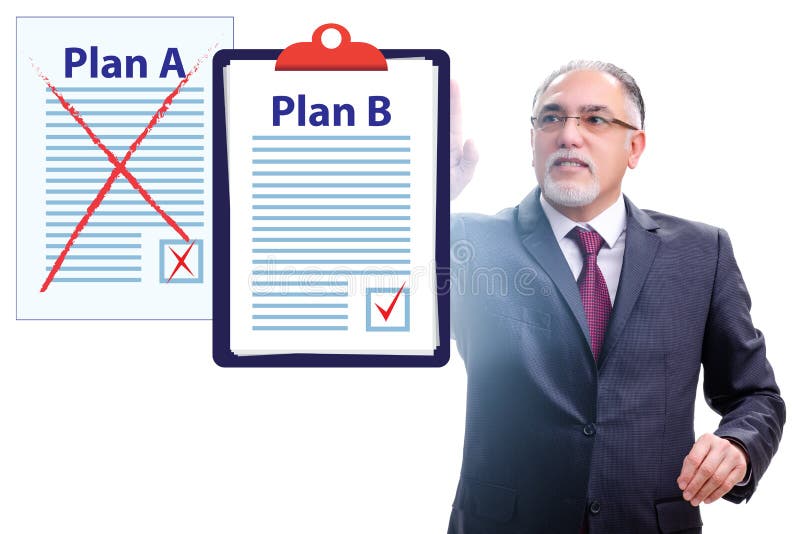 Concept of Choosing between Plan a or Plan B Stock Image - Image of ... Concept of Choosing between Plan a or Plan B Stock Image - Image of ...