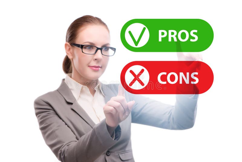 Concept of Choosing Pros and Cons Stock Image - Image of minus, balance ... Concept of Choosing Pros and Cons Stock Image - Image of minus, balance ...