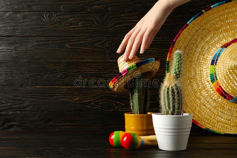 Concept of Cinco De Mayo - Mexican National Day Stock Image - Image of ...