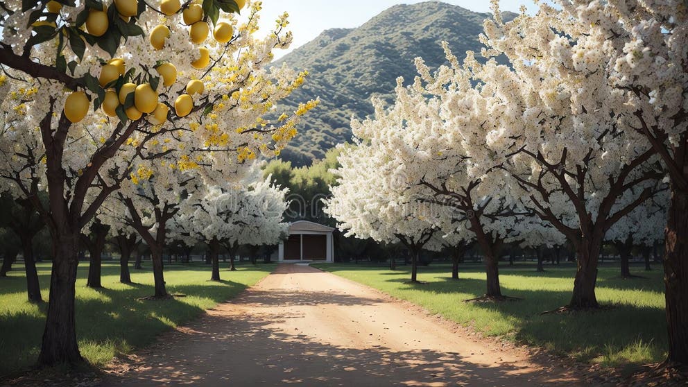 Citrus Symphony a Lemon Tree Ode for National Lemon Juice Day.AI ...