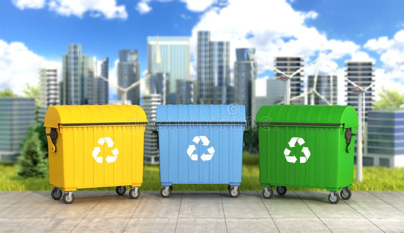 Concept of a Clean Environment. Stock Illustration - Illustration of ...