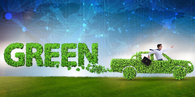 The Concept of Clean Fuel and Eco Friendly Cars Stock Photo - Image of ...